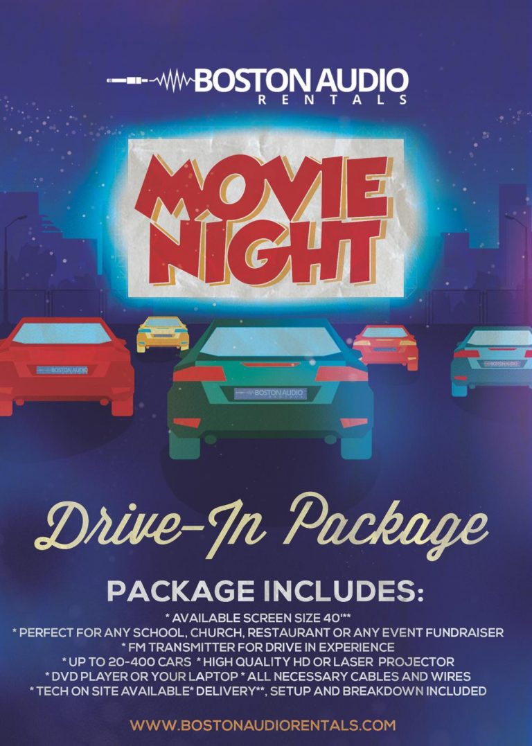 Drive In Movie Night Package - Chicago Audio & Lighting